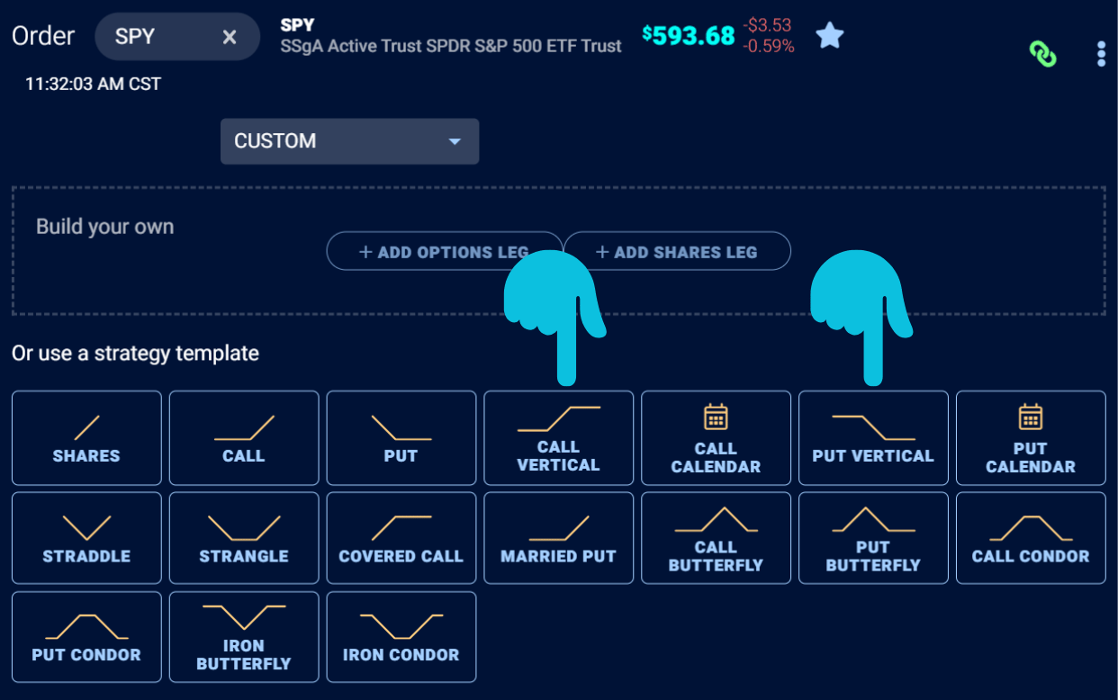 Vertical Spread Calculator: Bull & Bear Spreads for Calls & Puts | TradingBlock